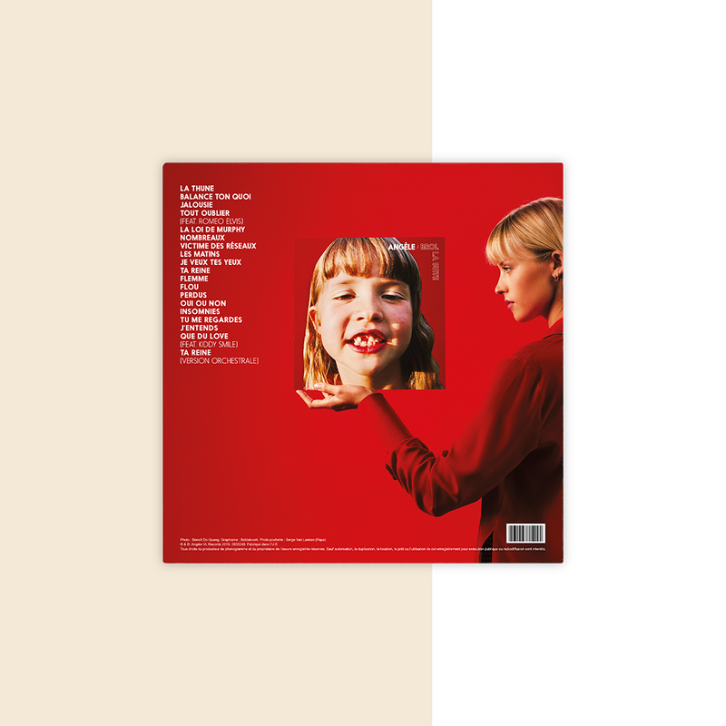 Double Vinyle Rouge - Brol La Suite - Store Angele